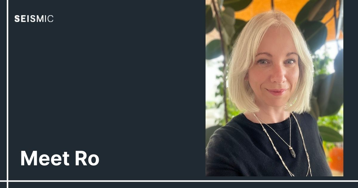 Ro Egglesfield - Head Of Impact Development at Seismic